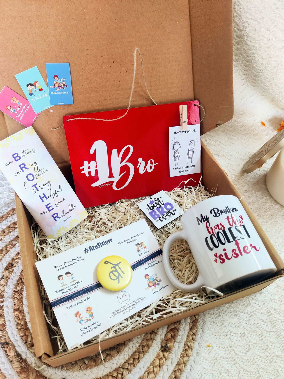 Best Bro Rakhi Hamper – QuirkyFY
