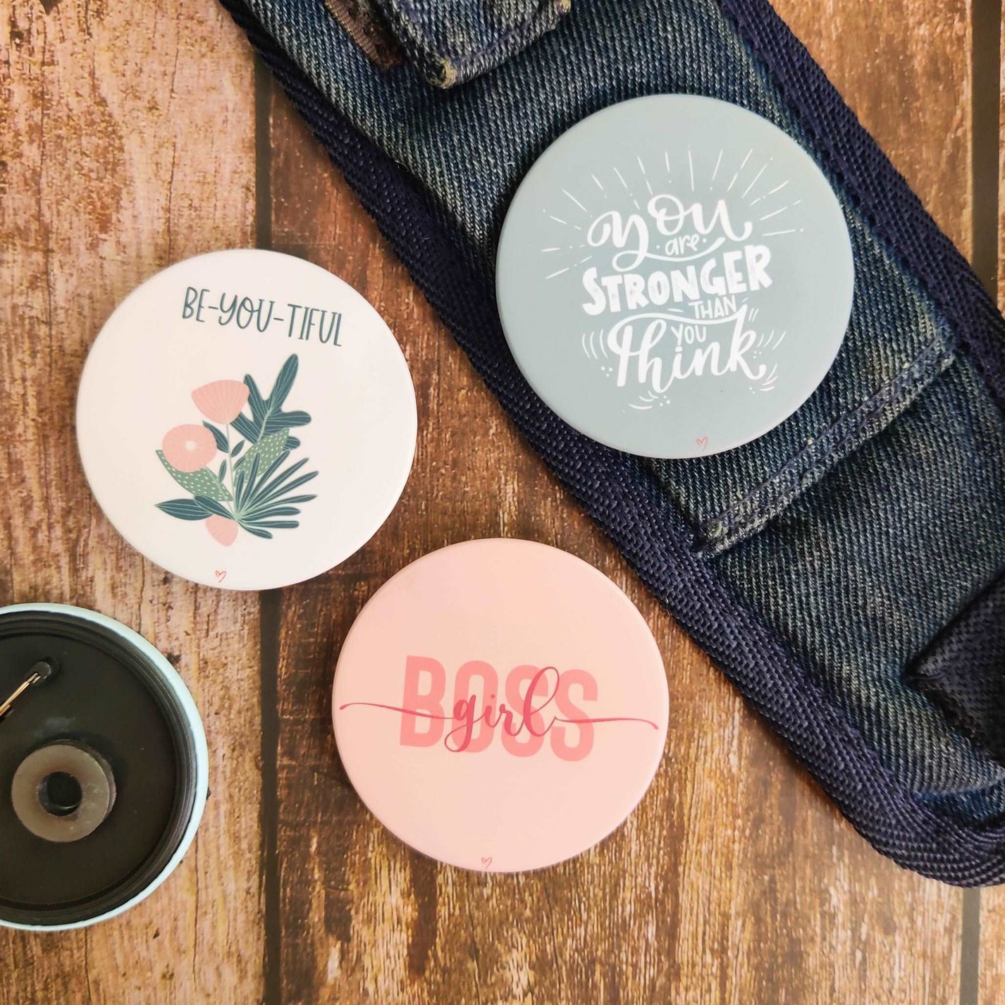 Beyoutiful Badge Combo – QuirkyFY