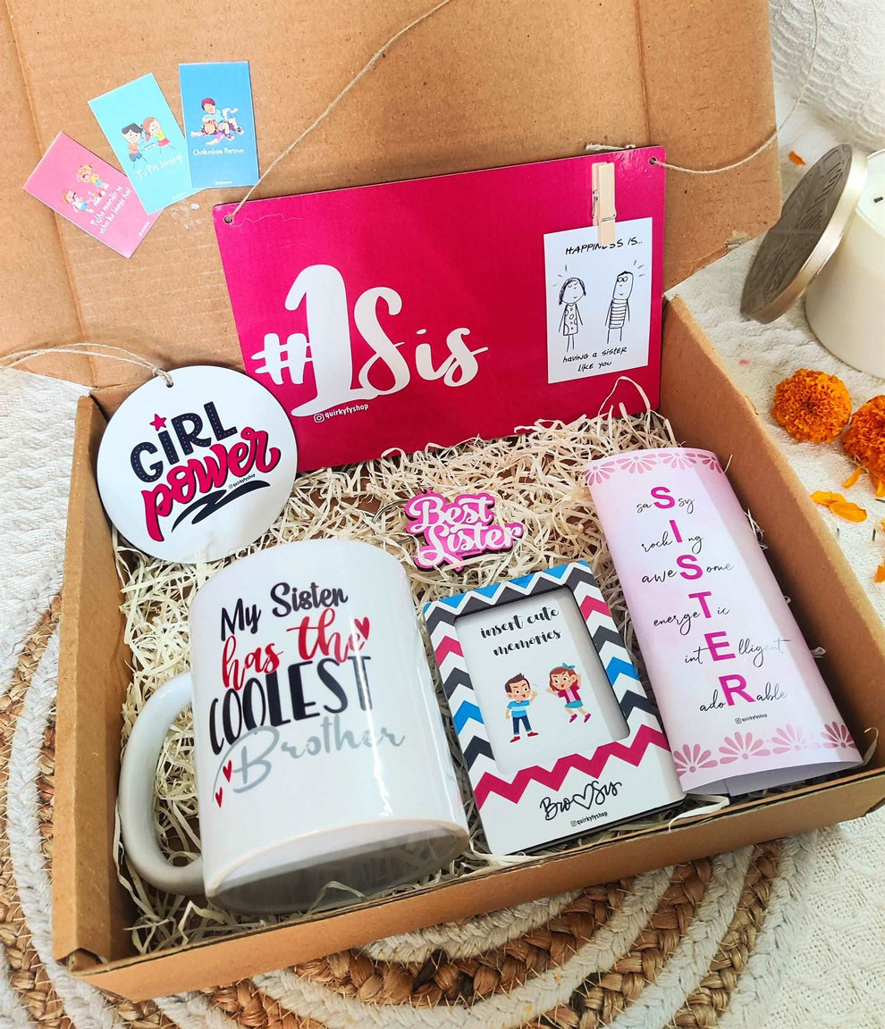 Number One Sis Gift Hamper – QuirkyFY