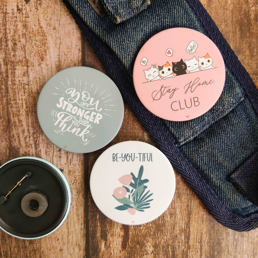 Stay Home Badge Combo – QuirkyFY